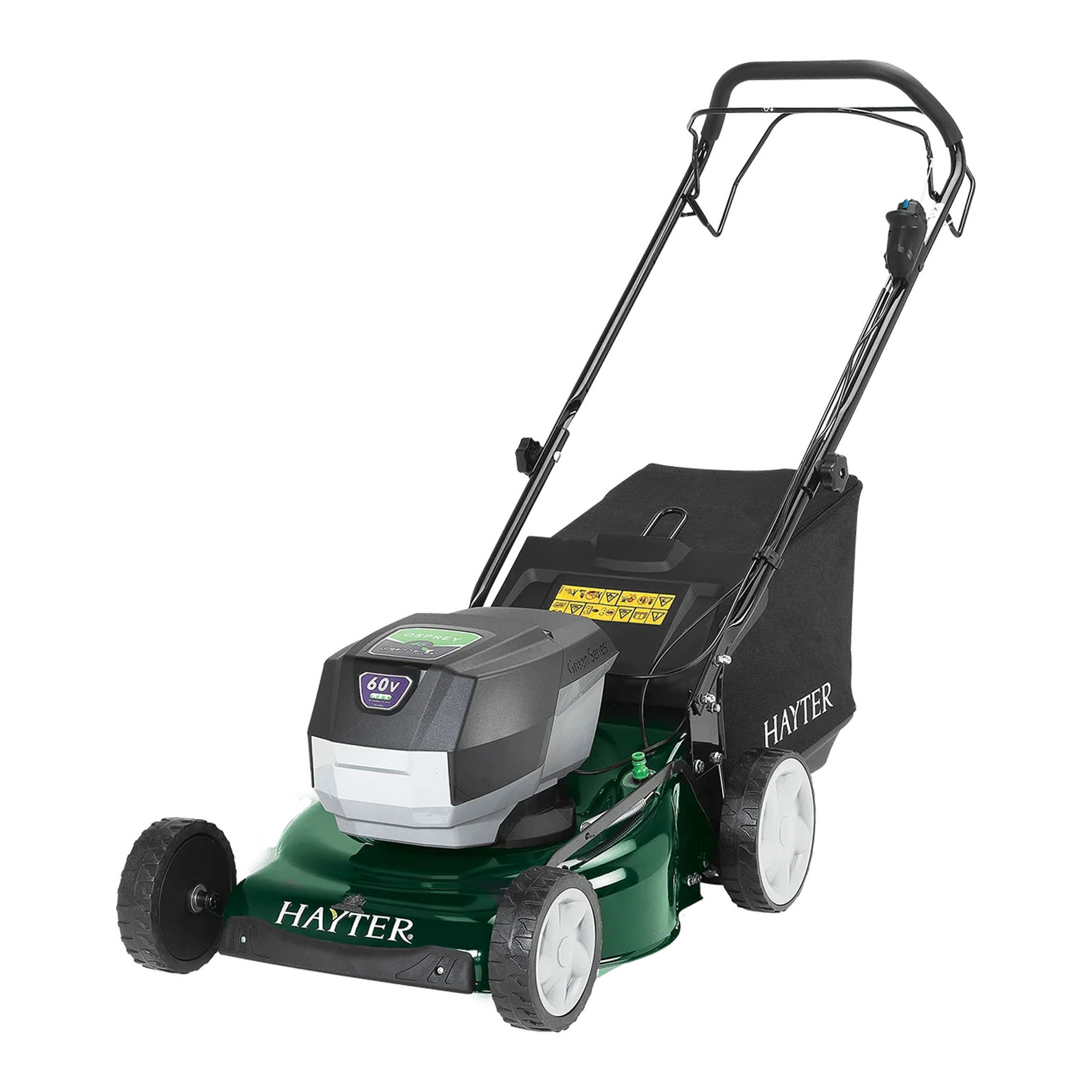 Hayter Osprey 60V 46cm lawn mower - Gardencare Direct